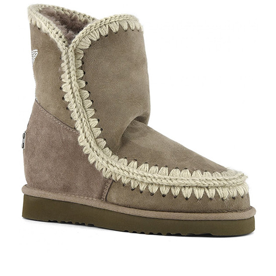 MOU BOTAS INNER WEDGE SHORT BACK HOTFIX STAR MU.FW121049A ELEPHANT GREY ...